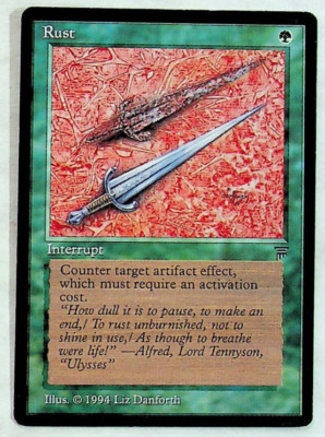 Rust - Legends Edition - 1994 - Magic The Gathering | eBay