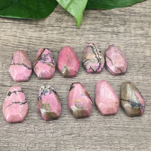 10pc Natural rhodonite jasper Quartz hand Carved sarcophagus crystal ...
