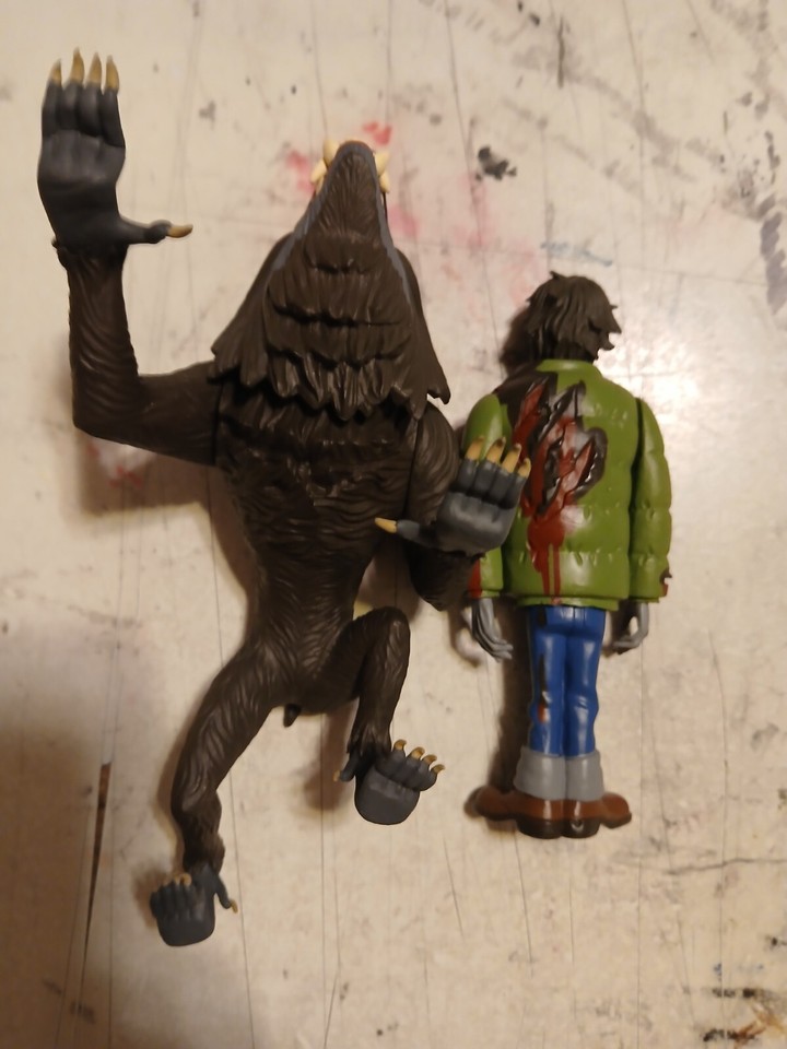 AMERICAN WEREWOLF IN LONDON NECA TOONY TERRORS ACTION FIGURE SET HORROR ...