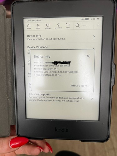 Amazon Kindle Black Wi-Fi Digital Touch Screen Display eBook Reader | eBay