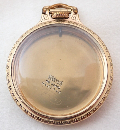 16s HAMILTON 992 992B RAILROAD RR LEVER SET 10k GOLD FILLED POCKET ...