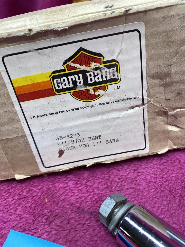 Harley Chopper Vintage Springer Glide Handle Bar Riser Risers Aee Sb&f ...