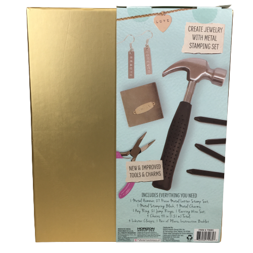 STMT Hand Stamped Jewelry Kit DIY Personalized Necklace Bracelet ...