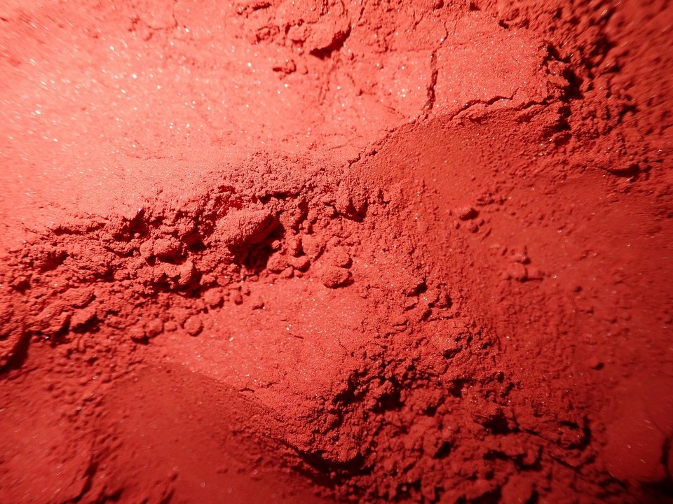 Powdered Cinnabar Crystal Native Pigment Material 200 gram Lot | eBay