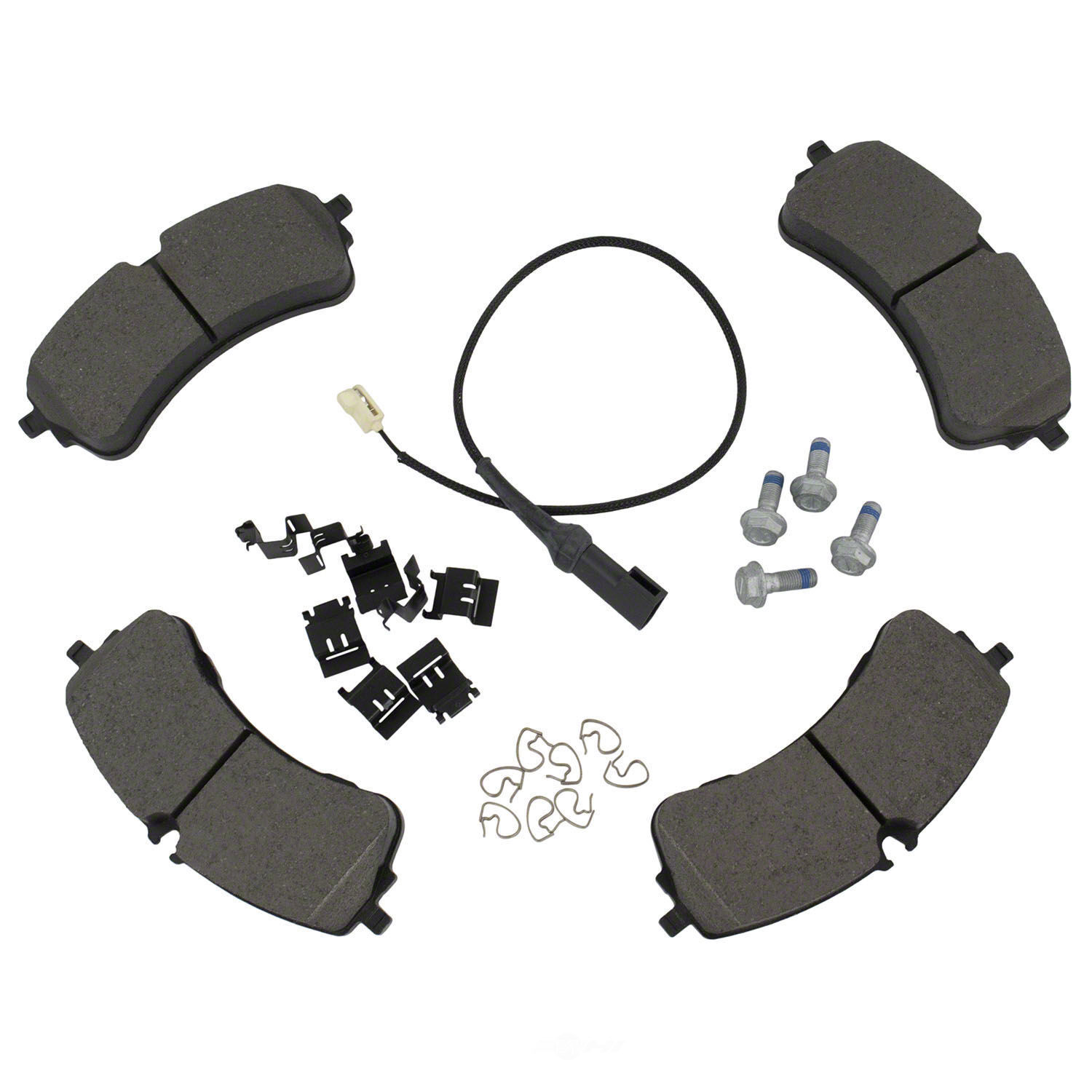 Motorcraft BRF1919 Disc Pads and Brake Shoes - Disc Brake Pad Set, Rear ...