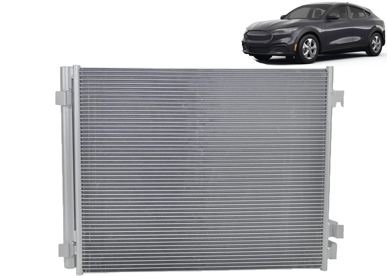 For Ford Mustang Mach-E 2021 2022 A/C Condenser with Receiver & Dryer ...