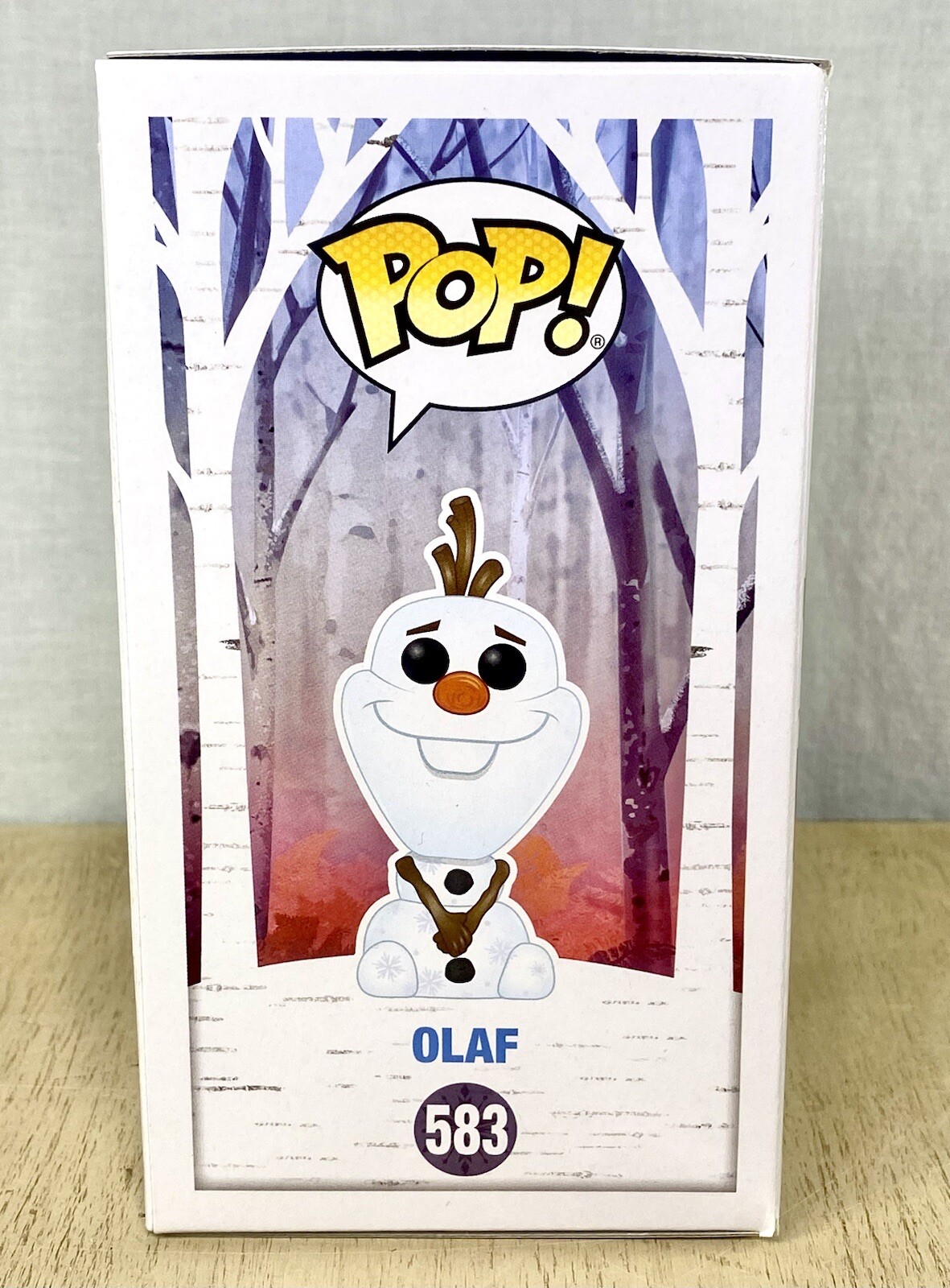 Funko Pop Olaf 583 Diamond Collection Disney Frozen II Vinyl Figure ...