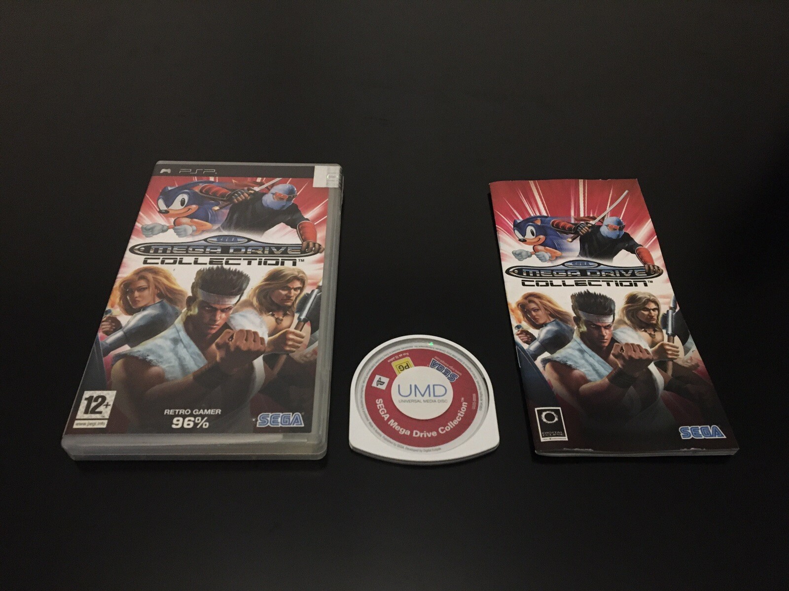 Sega Mega Drive Collection PSP - Prix - Photo - Présentation