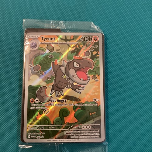 Pokémon TCG Tyrunt 070 2026 Holo POR Perfect Order ETB Sealed Promo ...