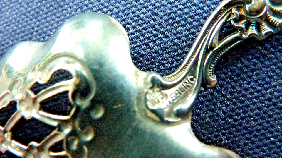 Vintage Sterling Silver Bon Bon/Nut/Mint Pierced Server Spoon by ...