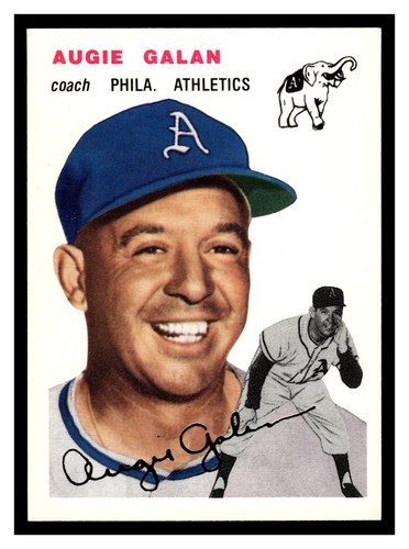 Augie Galan #233 1994 Topps Archives 1954 Philadelphia Athletics | eBay