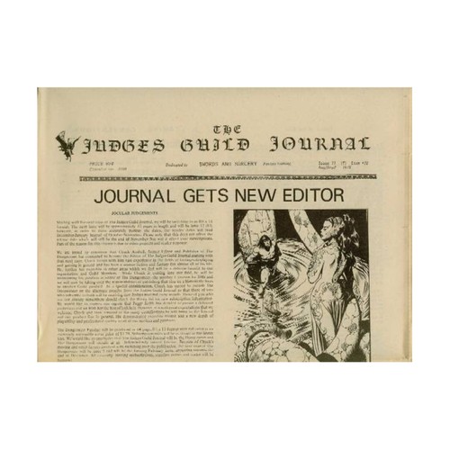 Judges Guild Journal #11 "Installment T" Mag VG+ | eBay