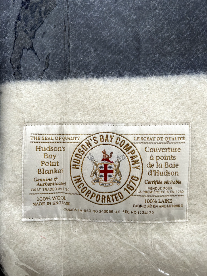 Hudson's Bay Company NEW KING Multistripe HBC Stripes 8 Point Wool ...