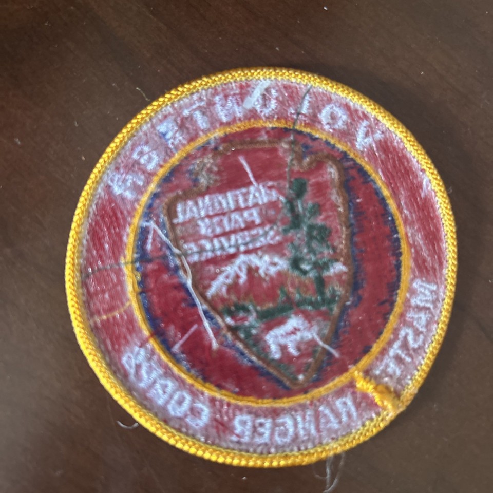 National Park Service Embroidered Master Volunteer Patch 3-1/4" | eBay