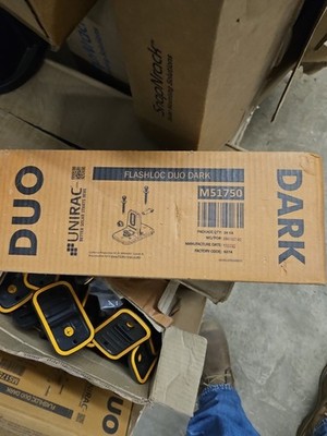 Unirac, Flashloc Duo Dark M51750 ( 20 Pc) Rail Foot | eBay