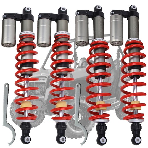 ADJUSTABLE STAGE 5 FRONT&REAR SHOCK ABSORBER FOR POLARIS RZR 800 S EFI ...