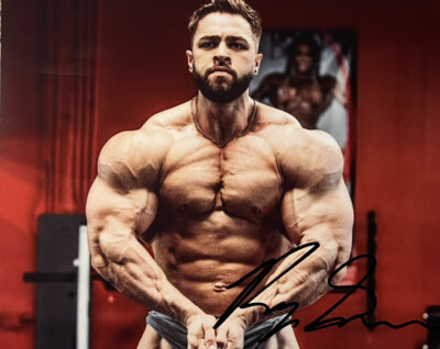 REGAN GRIMES HAND SIGNED 8x10 PHOTO BODYBUILDER AUTOGRAPH AUTHENTIC COA ...