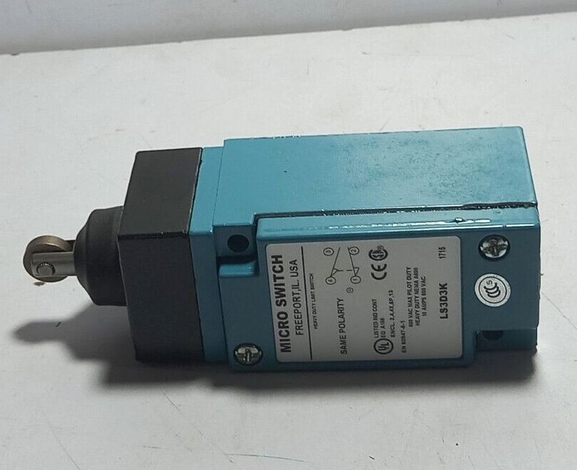 Honeywell LS3D3K Micro Switch / EN 60947-5-1 / 600 VAC MAX Pilot Duty ...