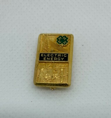 Vintage 4-H Electric Energy Pin w. Box - Excellent Condition ...
