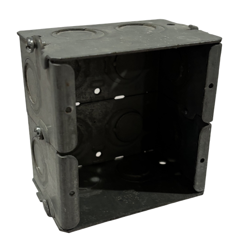 Crouse-Hinds TP691 Masonry Box Steel 2-Gang 12 KO 1/2 or 3/4 Inch | eBay