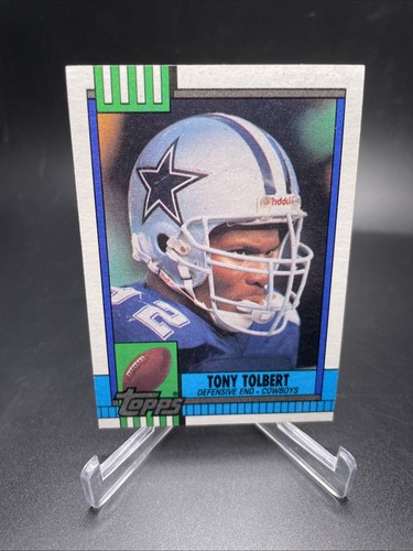 1990 Topps #484 Tony Tolbert Dallas Cowboys B7148 | eBay
