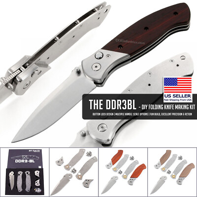 DDR3BL - DIY Folding Knife Making Kit - USA Design | eBay