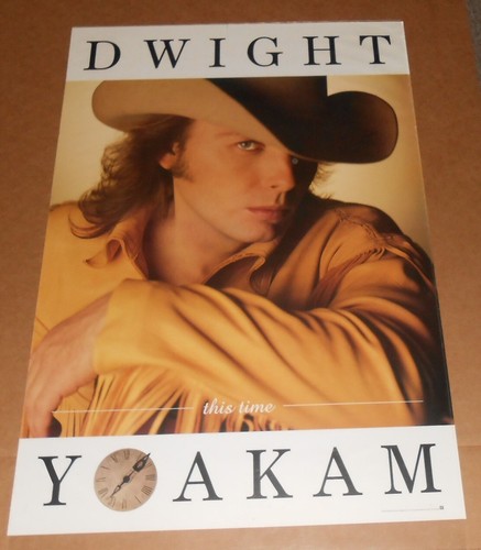 Dwight Yoakam This Time Poster Large Original 1993 Promo 38x26 RARE | eBay
