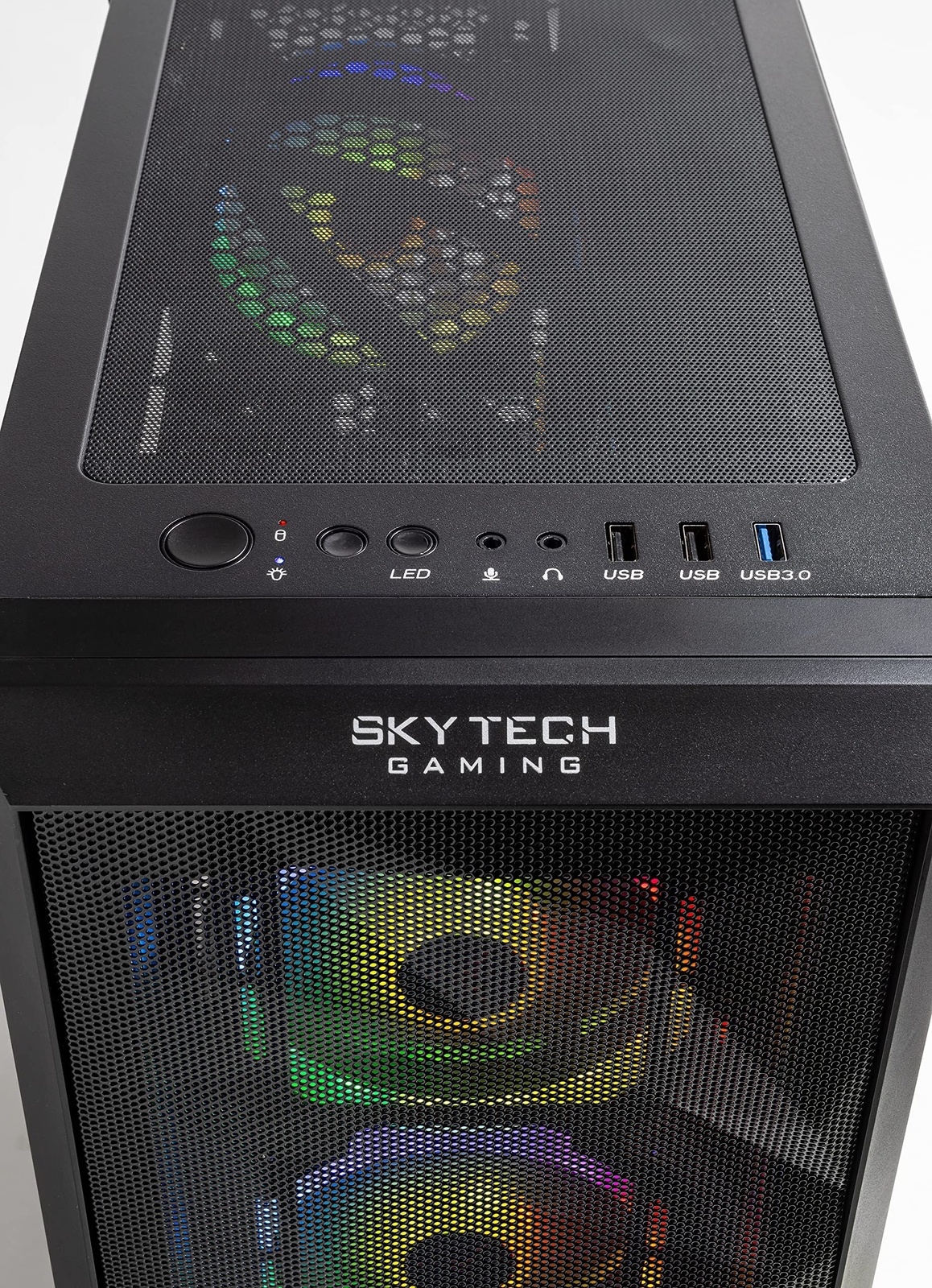 Skytech Gaming Chronos Mini Gaming PC Desktop – AMD Ryzen 5 3600 3.6 ...
