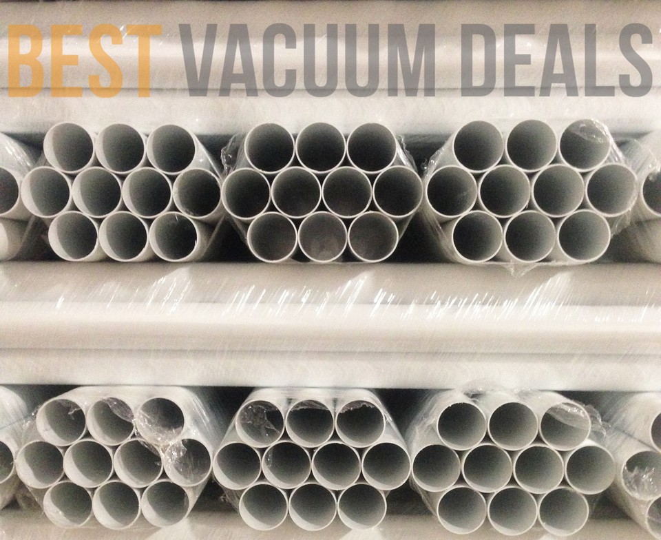 Central Vacuum 3-inlet Installation Kit Full Door Opening with 64 foot ...