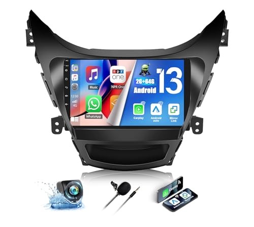 Double Din 9 Inch Touchscreen Car Stereo with Wireless CarPlay, Android ...