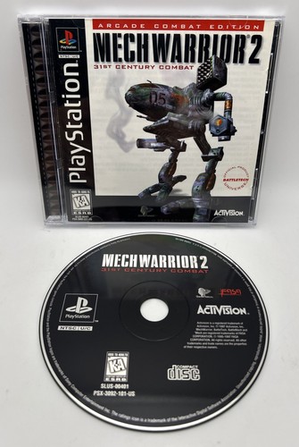 1997 Playstation PS1 Mech Warrior 2 Game Complete -Tested-Clean | eBay