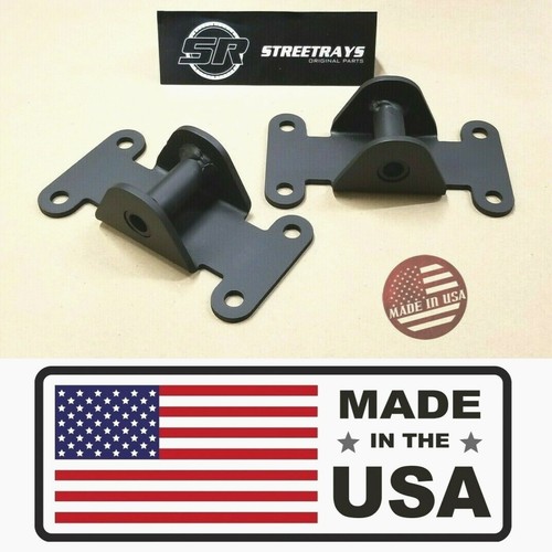 [SR] Solid Steel SBC & BBC 327 350 400 Chevy Steel Frame Mounts Engine ...
