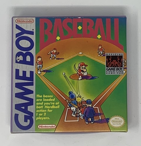 Baseball (Nintendo Game Boy, 1989) CIB High Grade !! WATA CGC READY ...