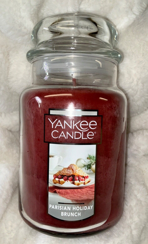 Yankee Candle Parisian Holiday Brunch Original Large Scented Candle ...