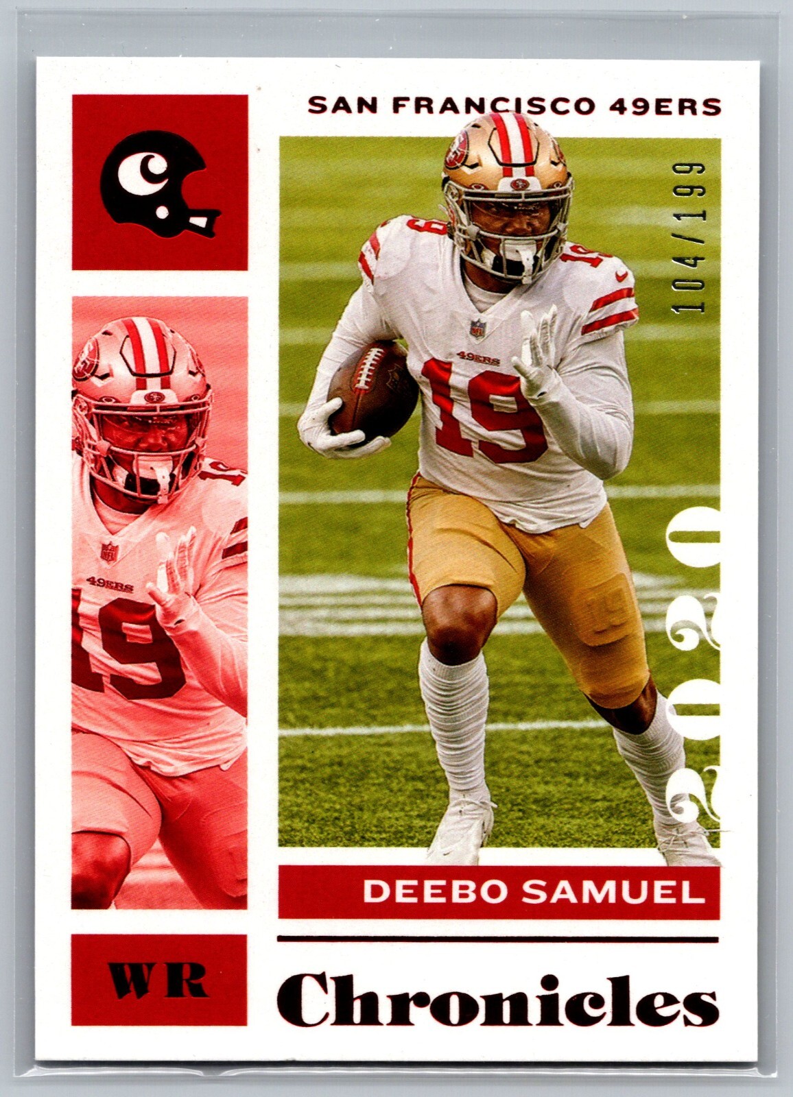 Deebo Samuel 2020 Panini Chronicles RED #83 Football NFL Card 49ers ...