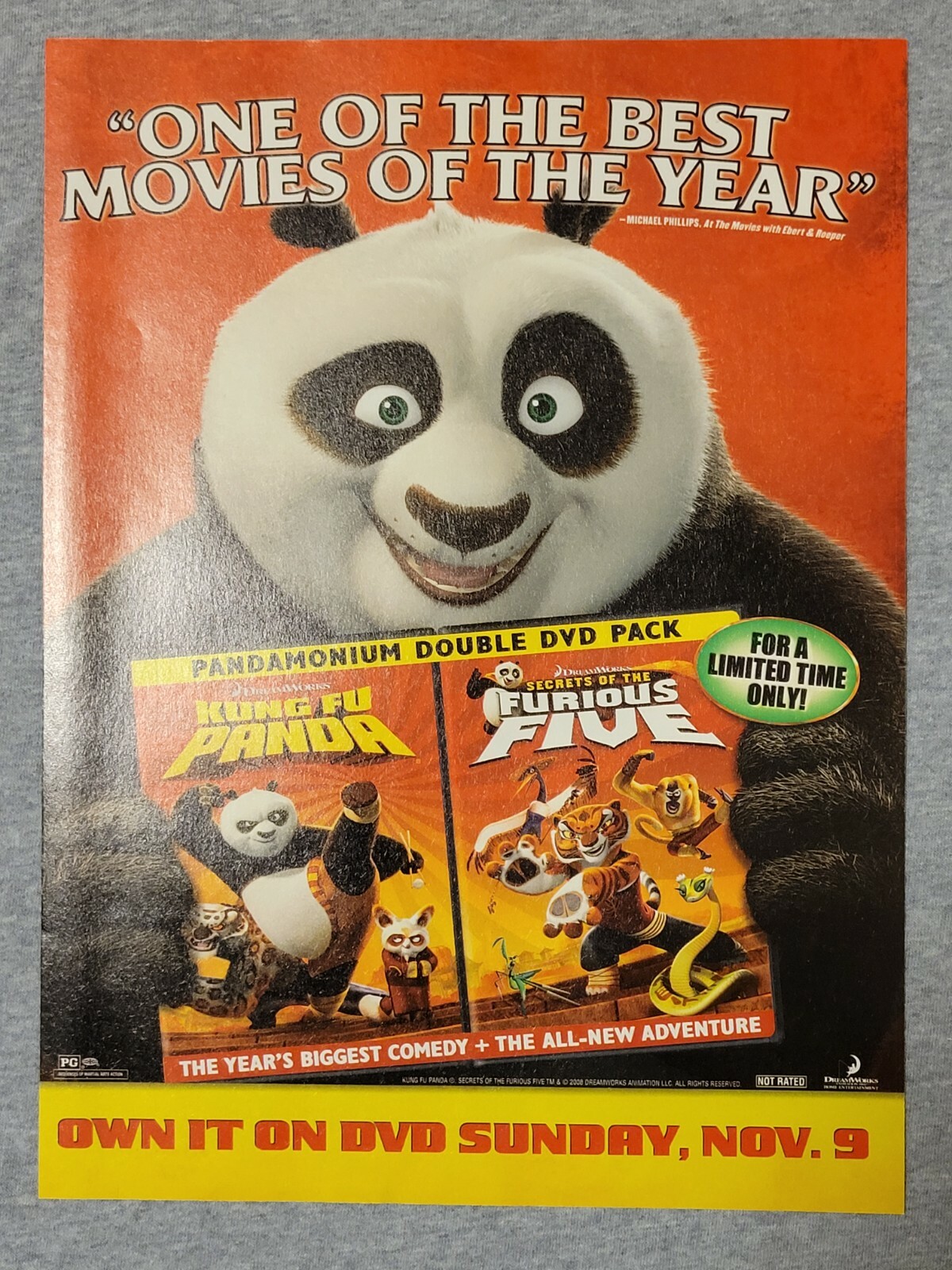 Kung Fu Panda Dvd Menu