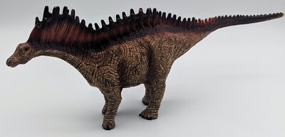Amargasaurus 8” Toy Figure Schleich Realistic Dinosaur Poseable Statue ...