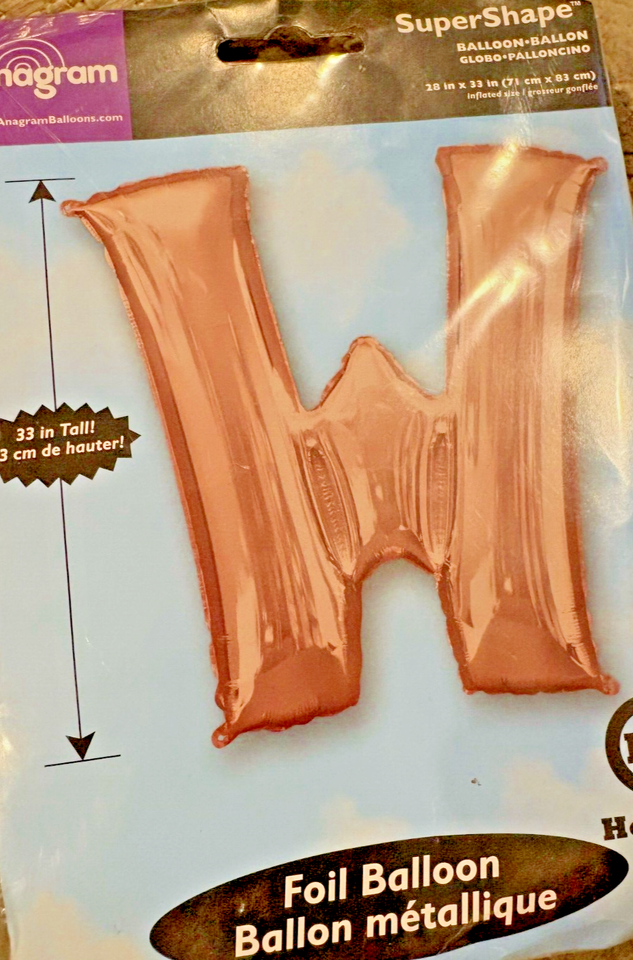 Anagram number 8 helium foil Balloon 34 in 86cm | eBay