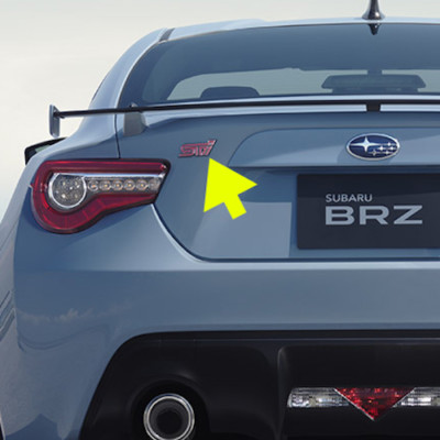2018 STI Genuine OEM Rear Emblem ORNAMENT Badge For Subaru BRZ ...