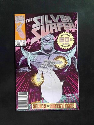 Silver Surfer #50 2nd Series Marvel Comics 1991 VF+ Newsstand | eBay