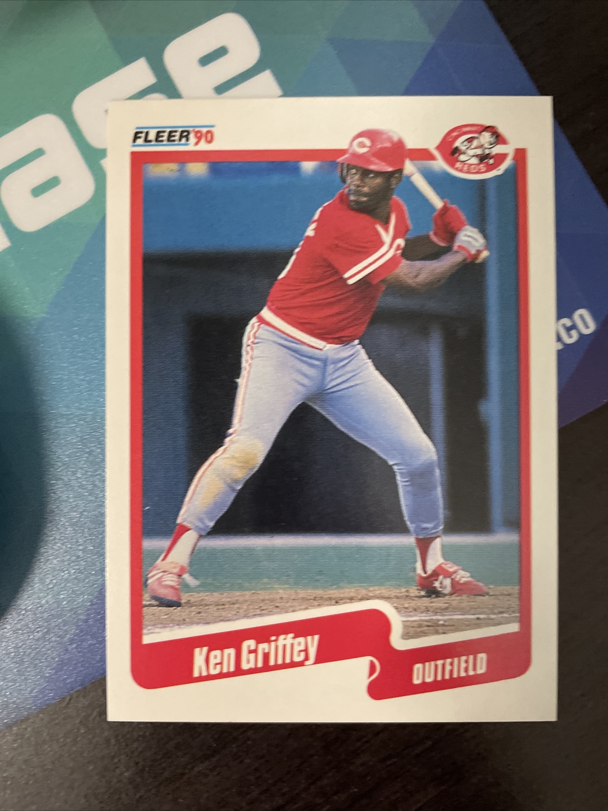 1990 Fleer Ken Griffey Cincinnati Reds #420 Baseball Card | eBay