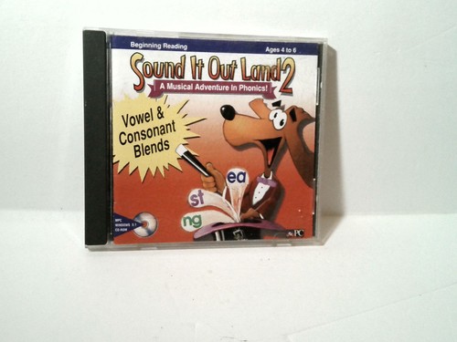 Sound It Out Land 2 Beginning Reading Adventure Windows Vintage CIB | eBay