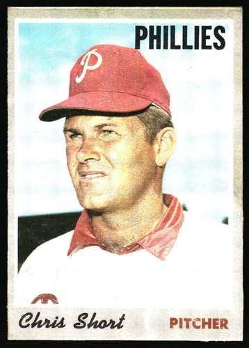 1970 Topps Chris Short #270 Philadelphia Phillies | eBay