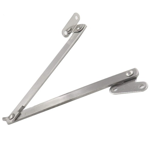 6 Pcs Lid Support Hinges Folding Lift Up Stay Hinge for Furniture Wood ...