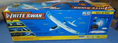 Vintage White Swan RC Airplane RTF | eBay