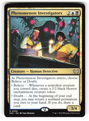 Phenomenon Investigators #38 (NM) (DSC) (Non-Foil) MTG Magic | eBay