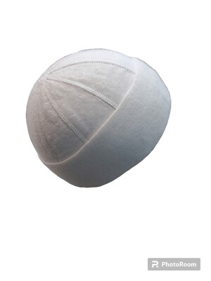 Muslim Kufi Haji Turkish Winter Prayer Hat, Skull Cap Topi Men's Woolen ...