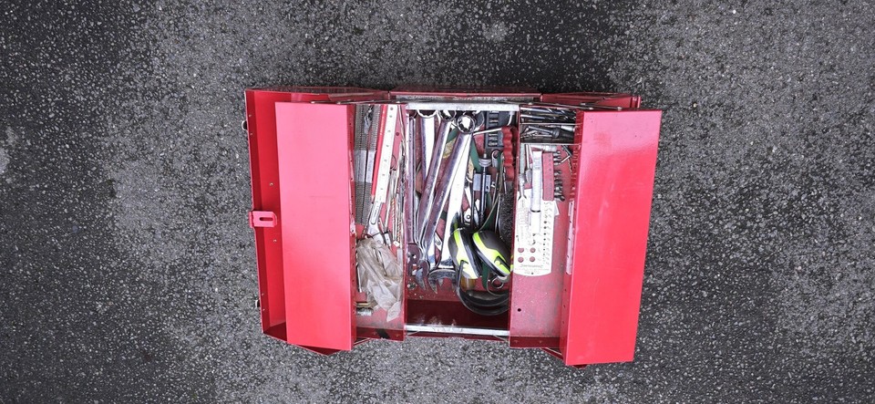 SNAP ON BLUE POINT TOOL BOX | eBay UK