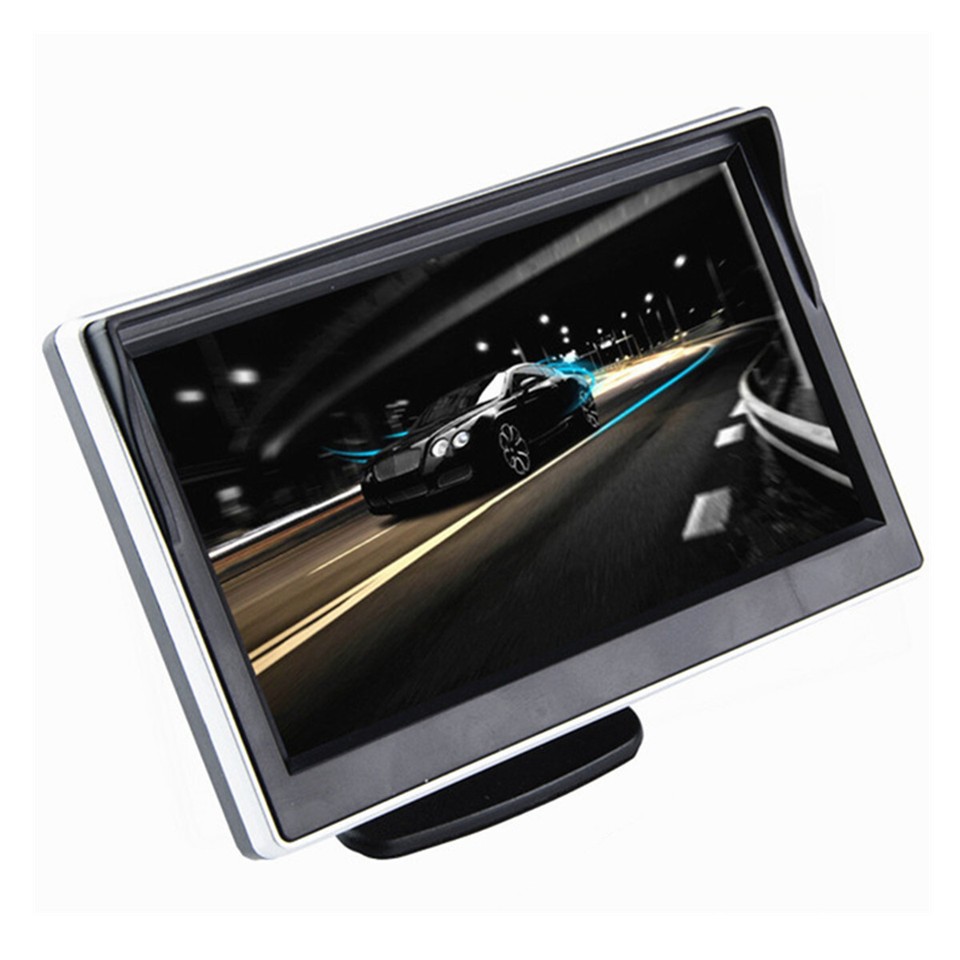TFT LCD HD Screen RCA Monitor For Car Rear View Backup Reverse Camera ...