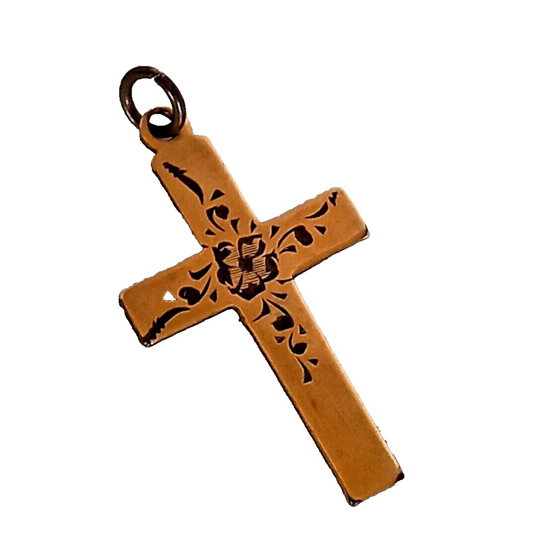 18ct Gold Crucifix | eBay UK